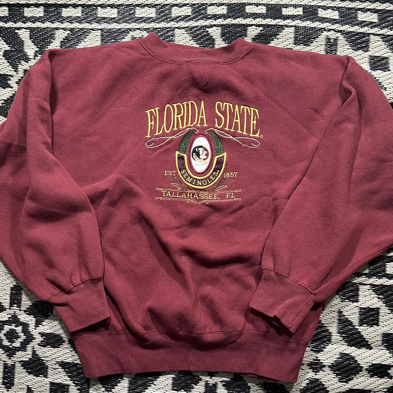 Vintage 90s Florida state university seminoles... - Depop