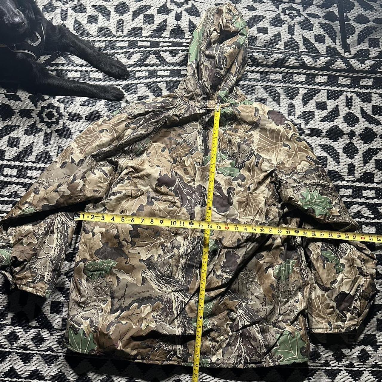 Vintage 90s camo realtree rain jacket - Depop