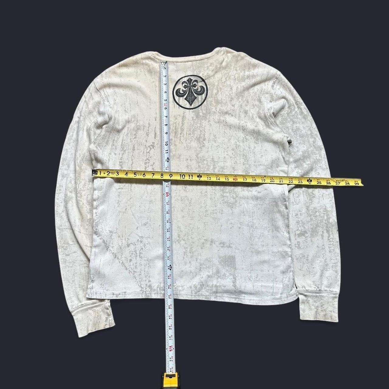 Affliction long sleeve shirt skulls and crosses... | Depop