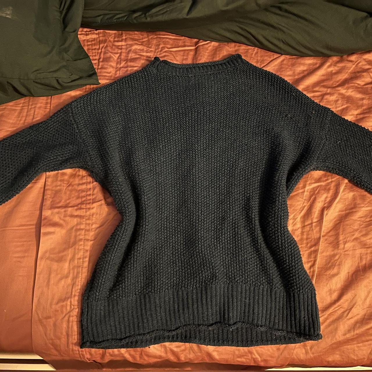 Dark Teal Jessica Simpson Knit Sweater - Depop