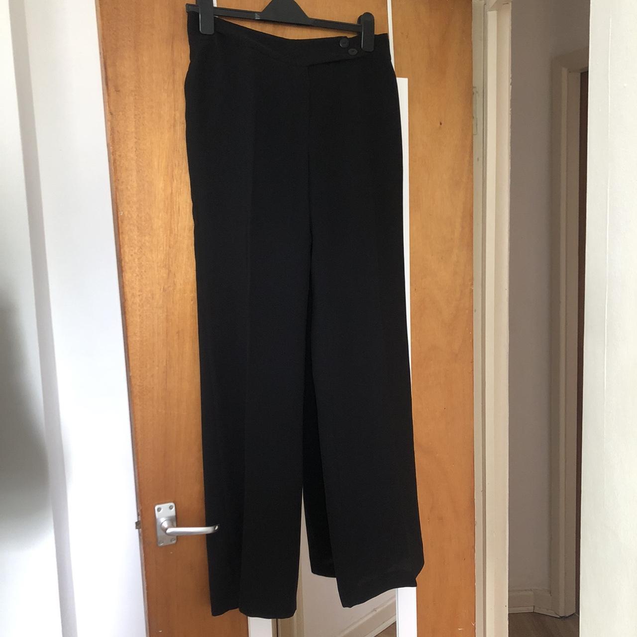 Principles Women's Black Trousers | Depop
