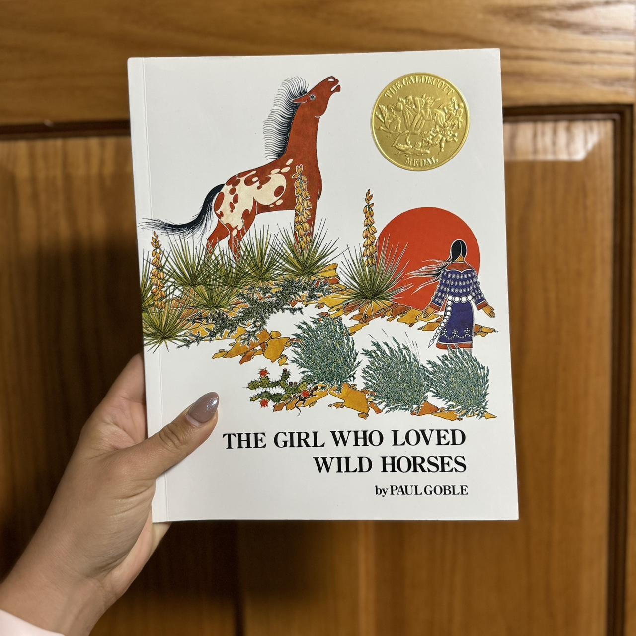 The Girl Who Loved Wild Horses - Paul Goble Gently... - Depop