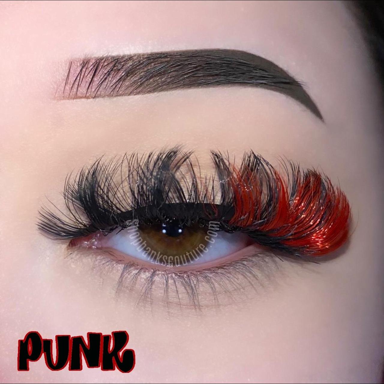 PUNK D CURL LASHES!! 🎲🐾☠️🍒💋 Handmade eyelash... - Depop