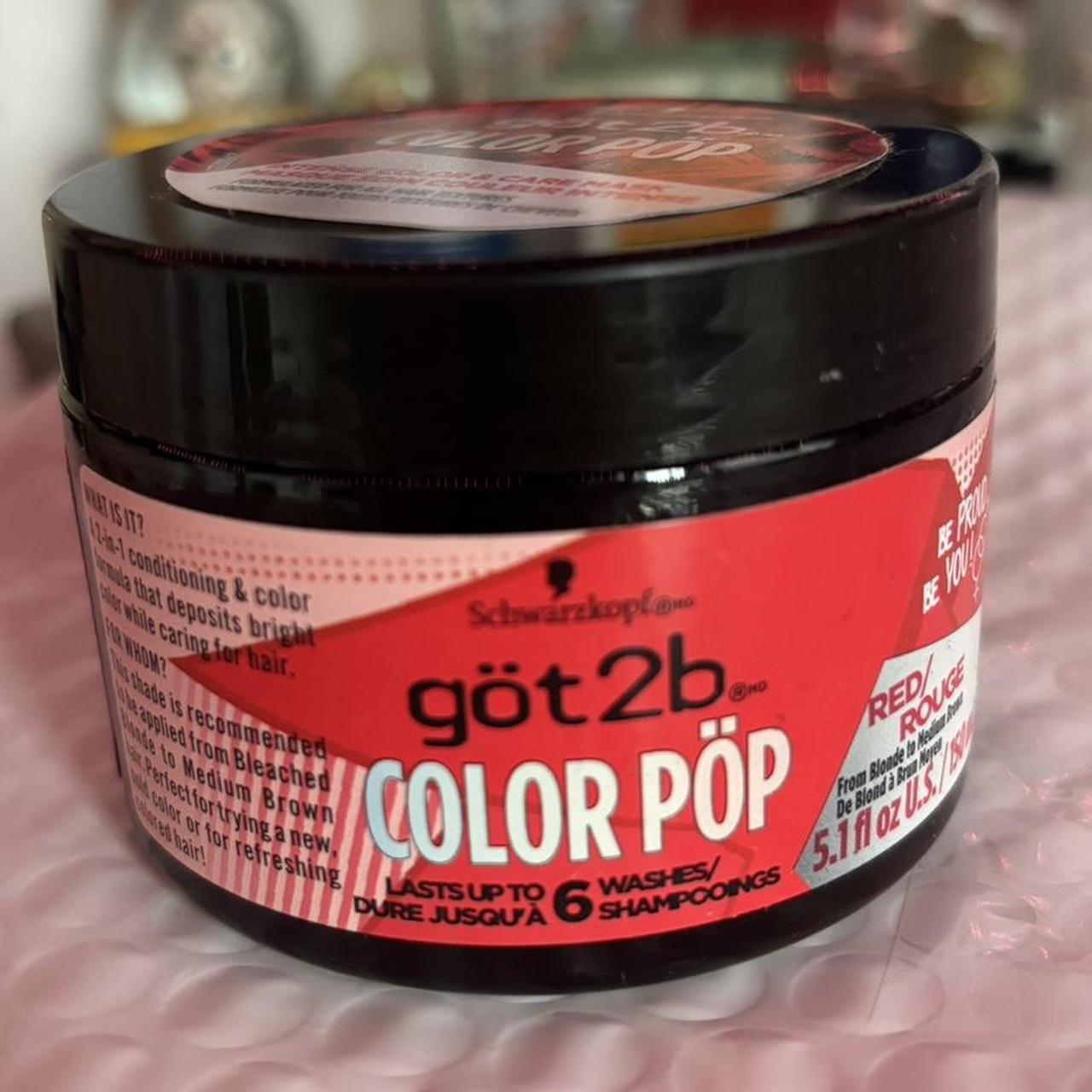 Red göt 2b.. COLOR PÖP INTENSE COLOR & CARE... - Depop