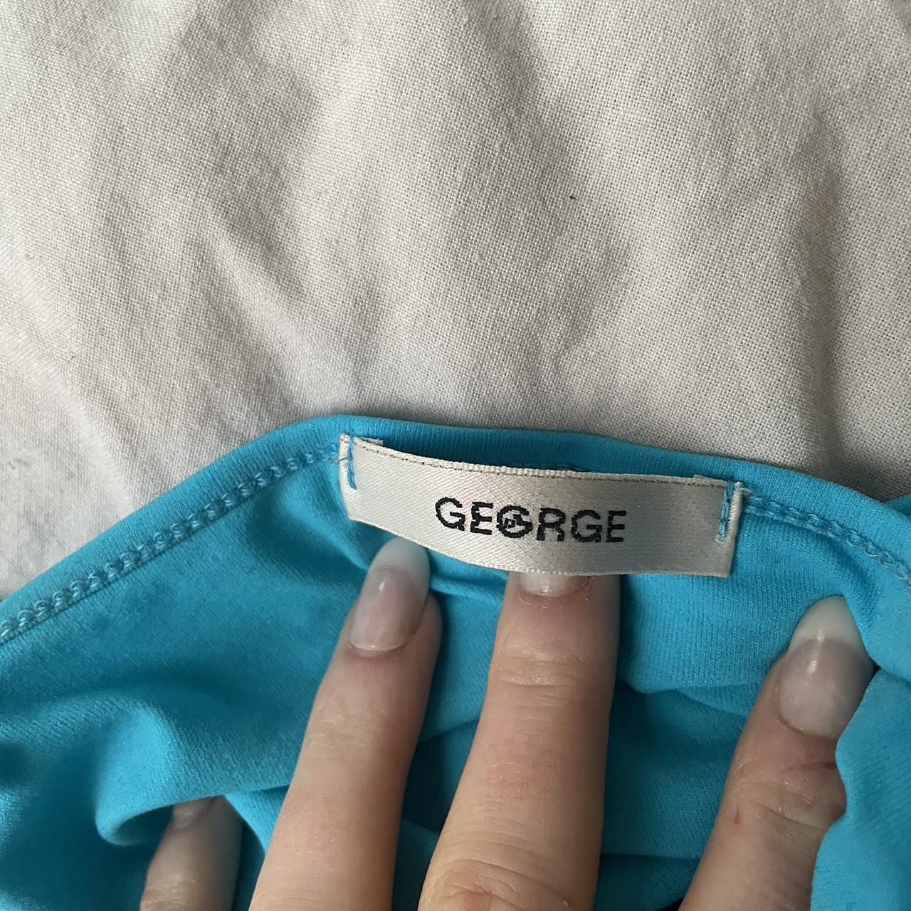 Cute George light blue tank top, fits well on a 6/8/10 - Depop