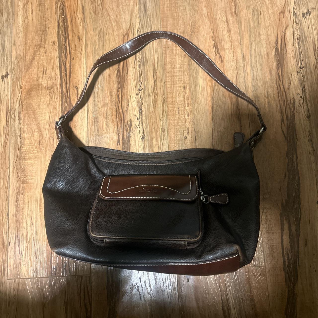 brown mini vintage relic purse - used a few times -... - Depop