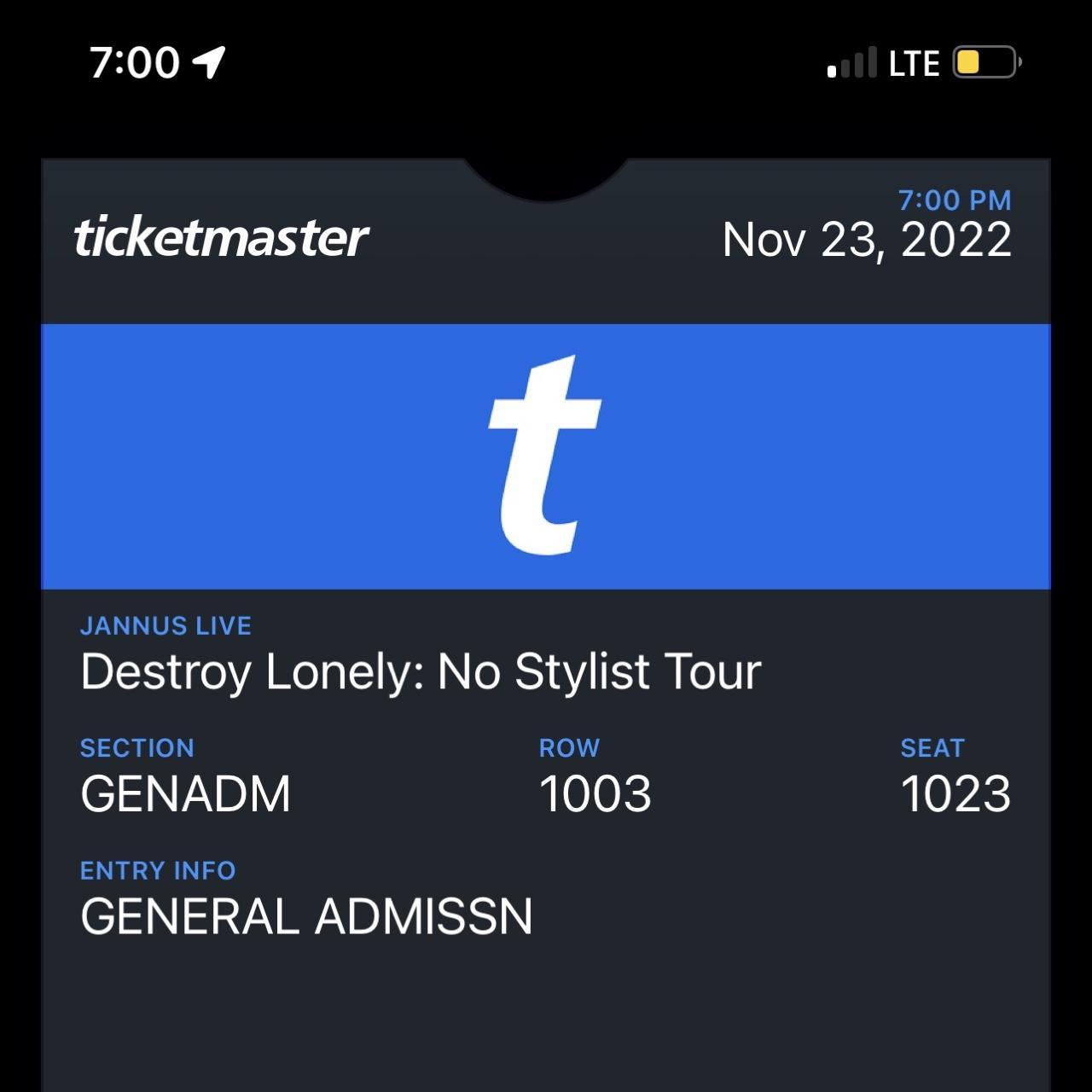 Alyx x Destroy Lonely No stylist Tour Merch Fit... - Depop