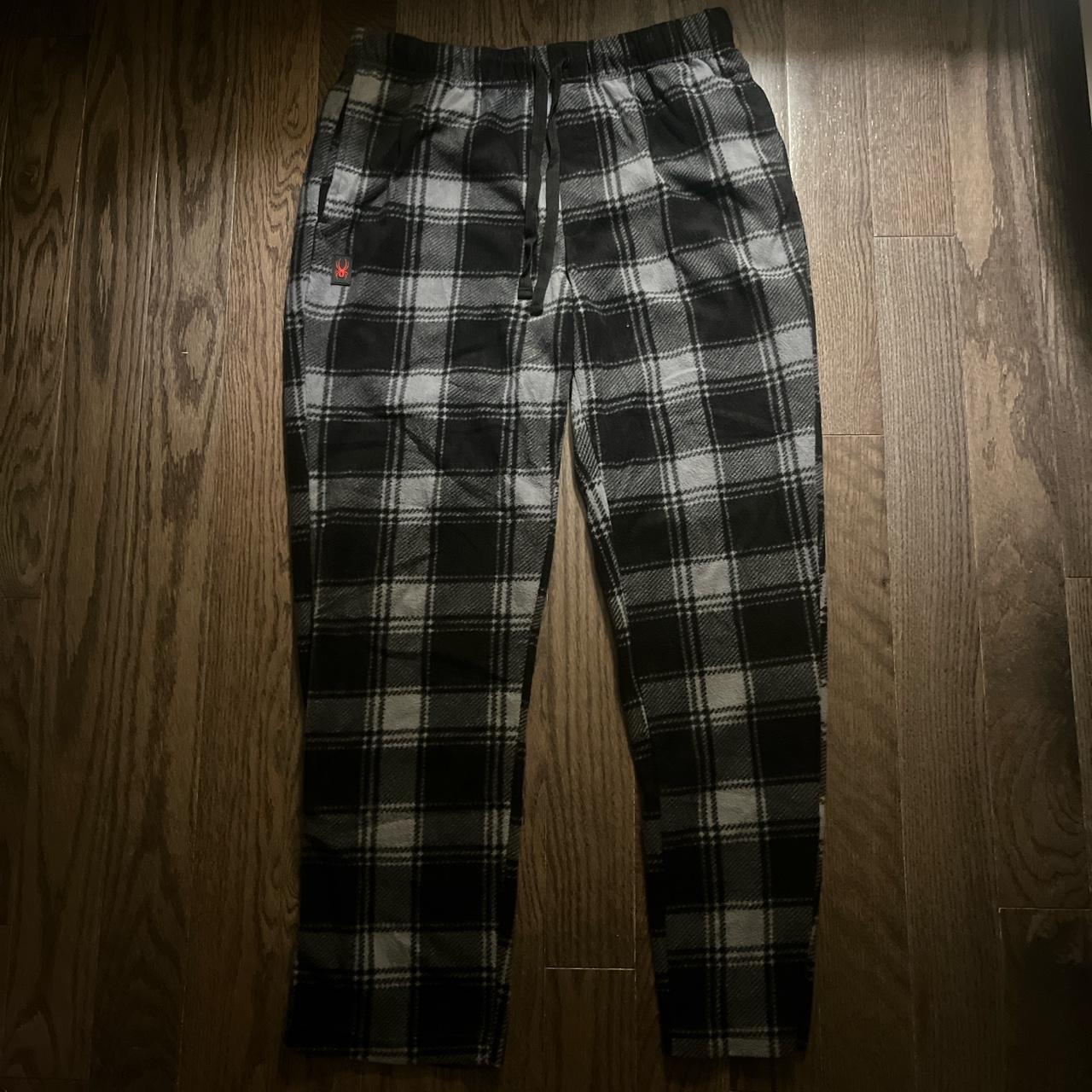 Spyder flannel pj pants Size large, no flaws that I... - Depop