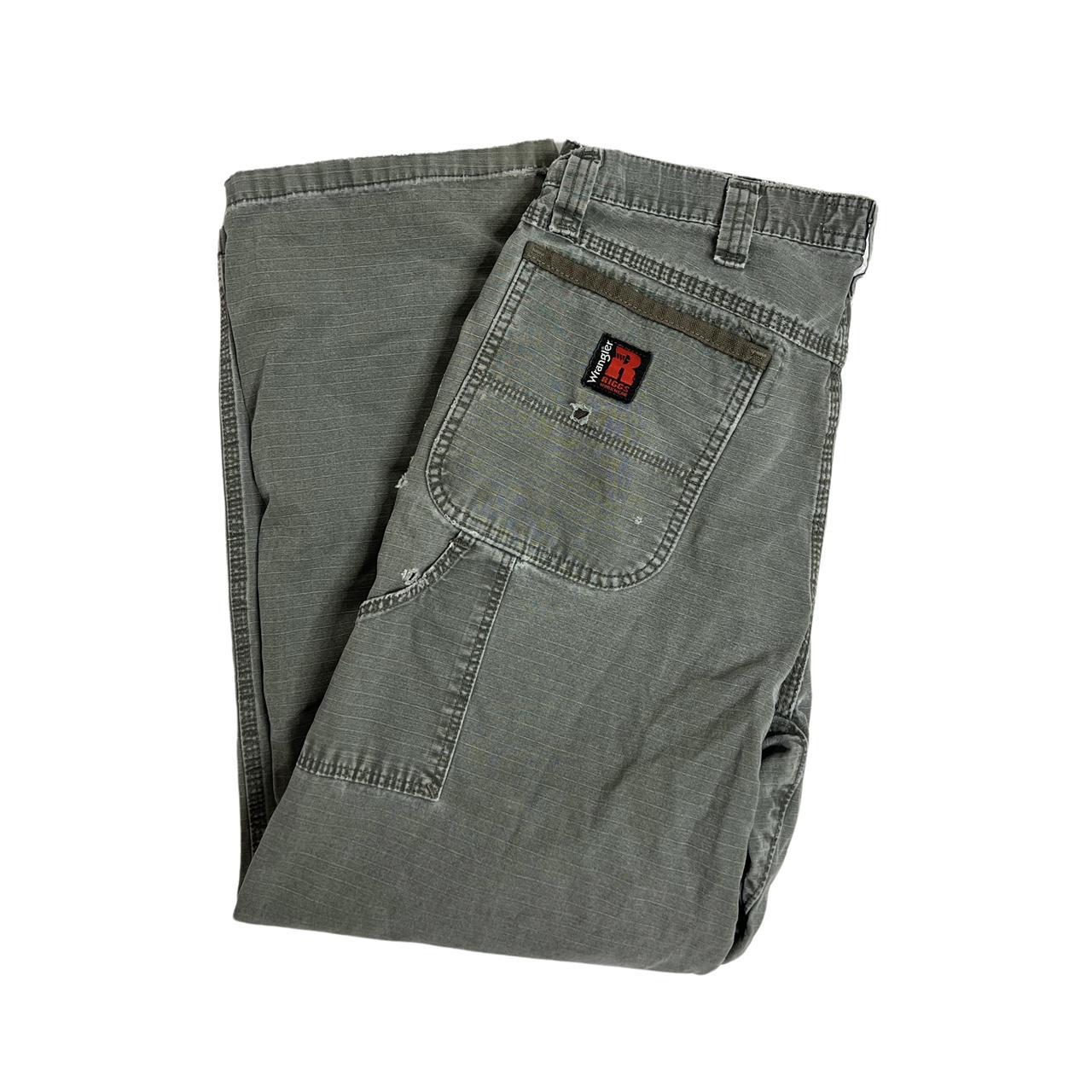 Wrangler Riggs Cargo Work Pants. Size 34x36, color... - Depop