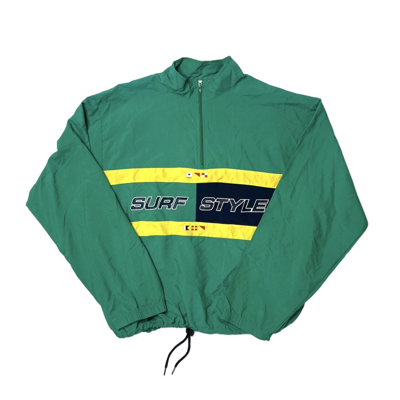 Vintage Surf Style Windbreaker! Fits like Large, in... - Depop