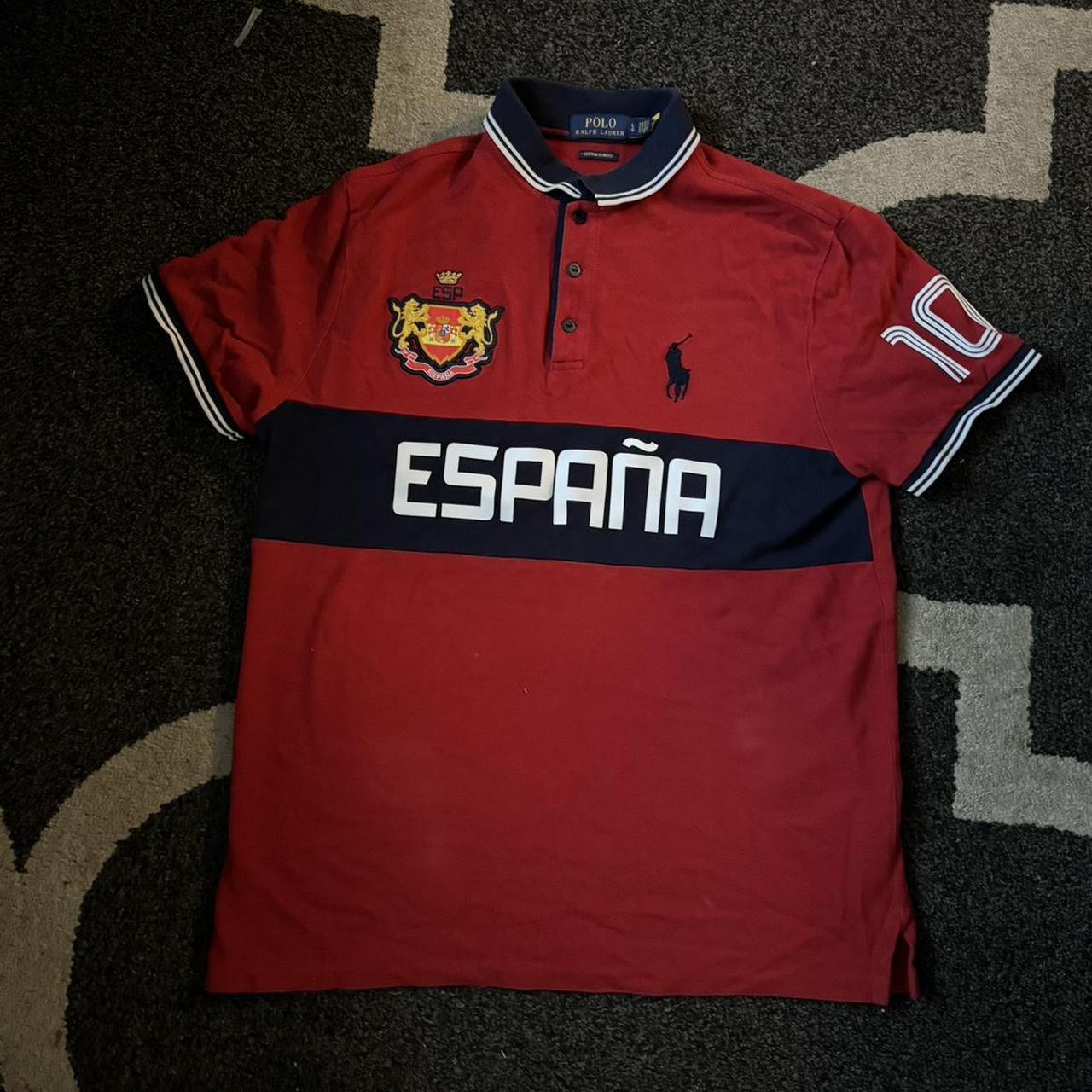 Polo Ralph Lauren Spain Country Polo size L custom... - Depop