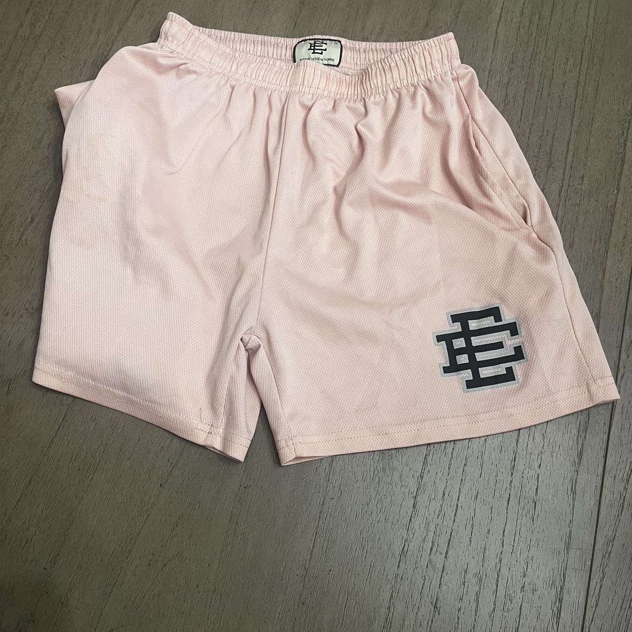 Pink Eric Emmanuel shorts - Depop
