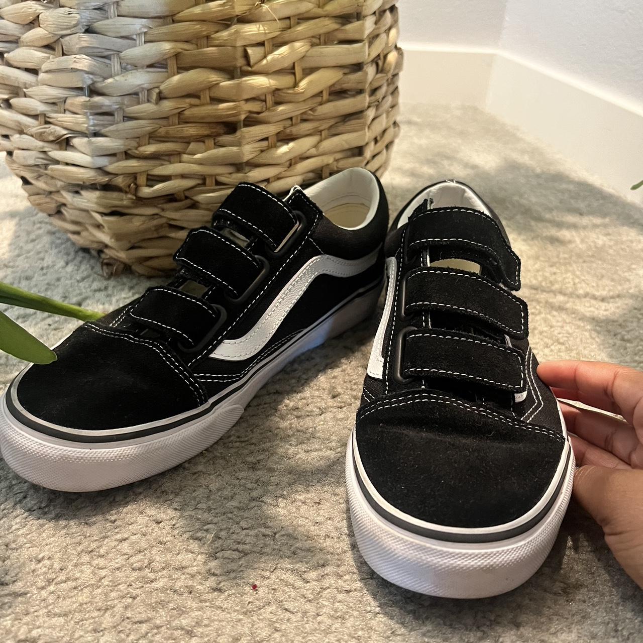 Velcro vans - Depop
