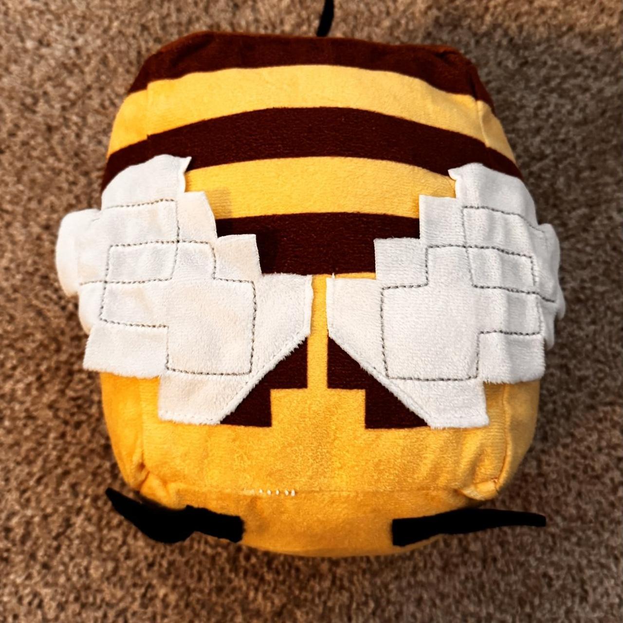 Minecraft Yellow and brown Bee plush #plushie - Depop