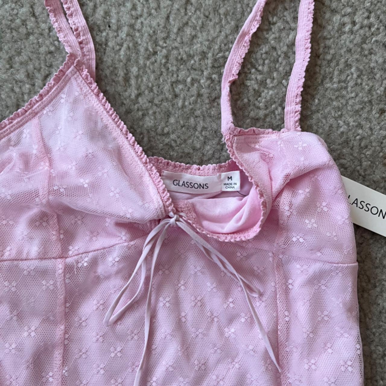 Glassons Women's Pink Vest | Depop