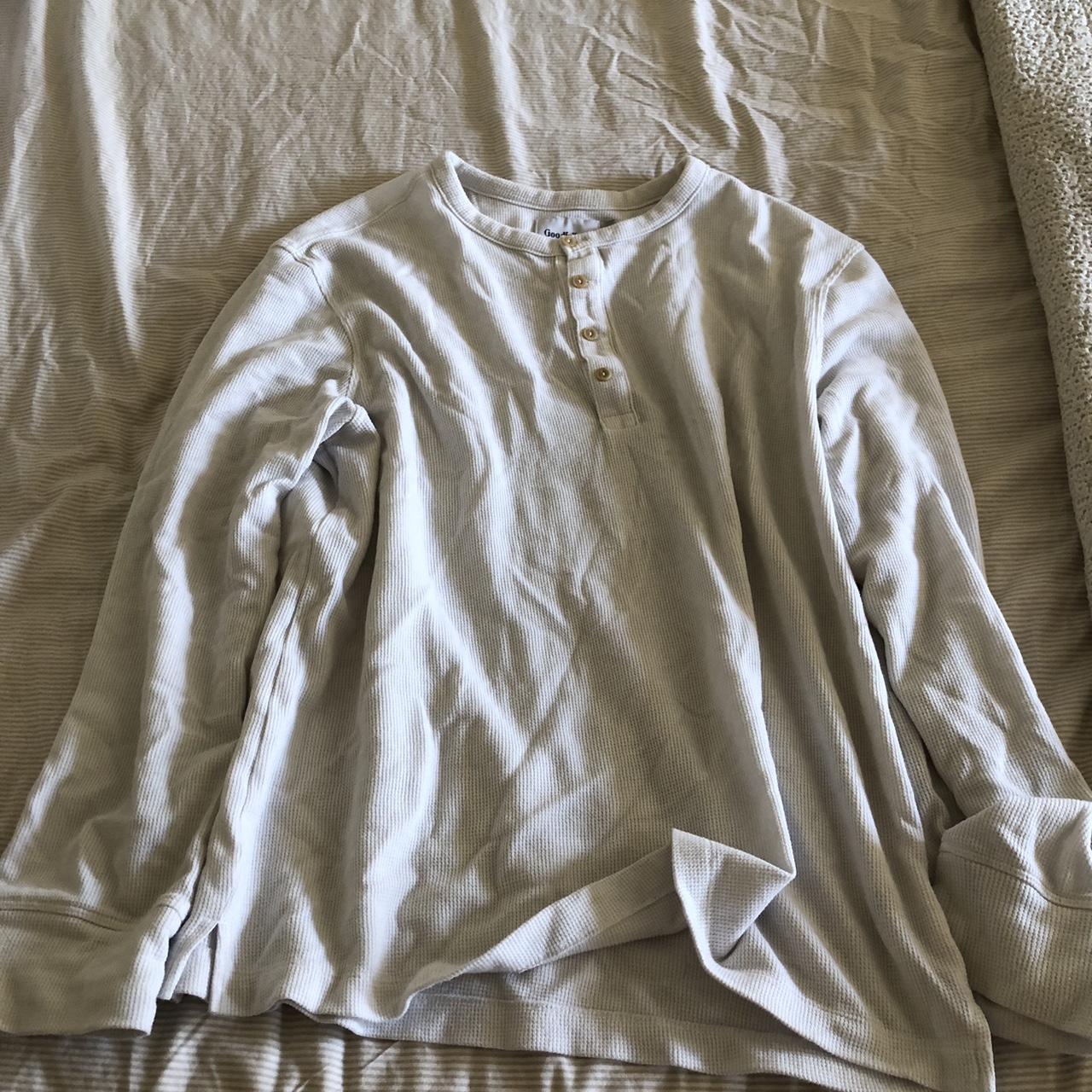 Goodfellow & Co. Men's Cream and White Jumper | Depop