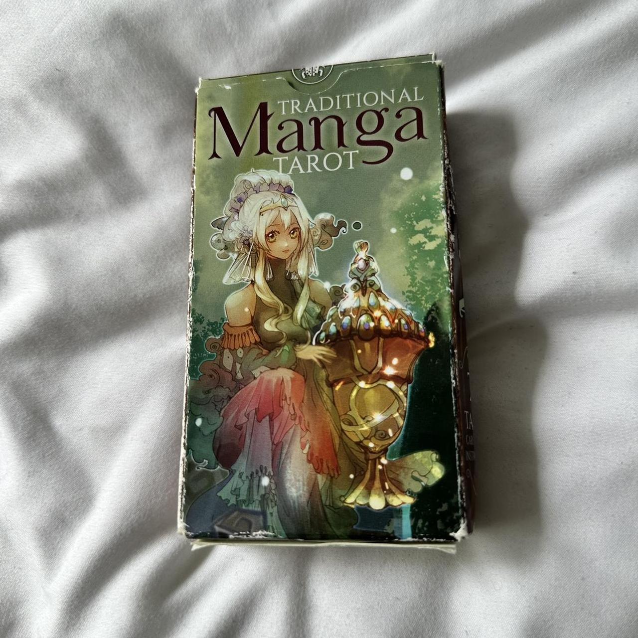 Traditional Manga Tarot Deck - ⚠️Slight Wear on Edges... | Depop