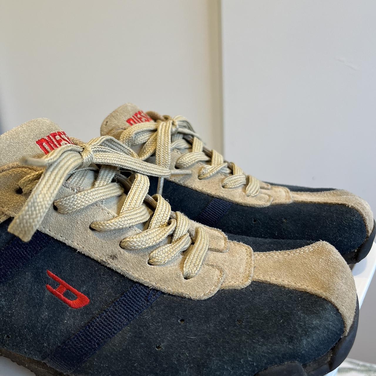 Vintage DIESEL Trainers Vintage Square Toe ‘Wish’... - Depop