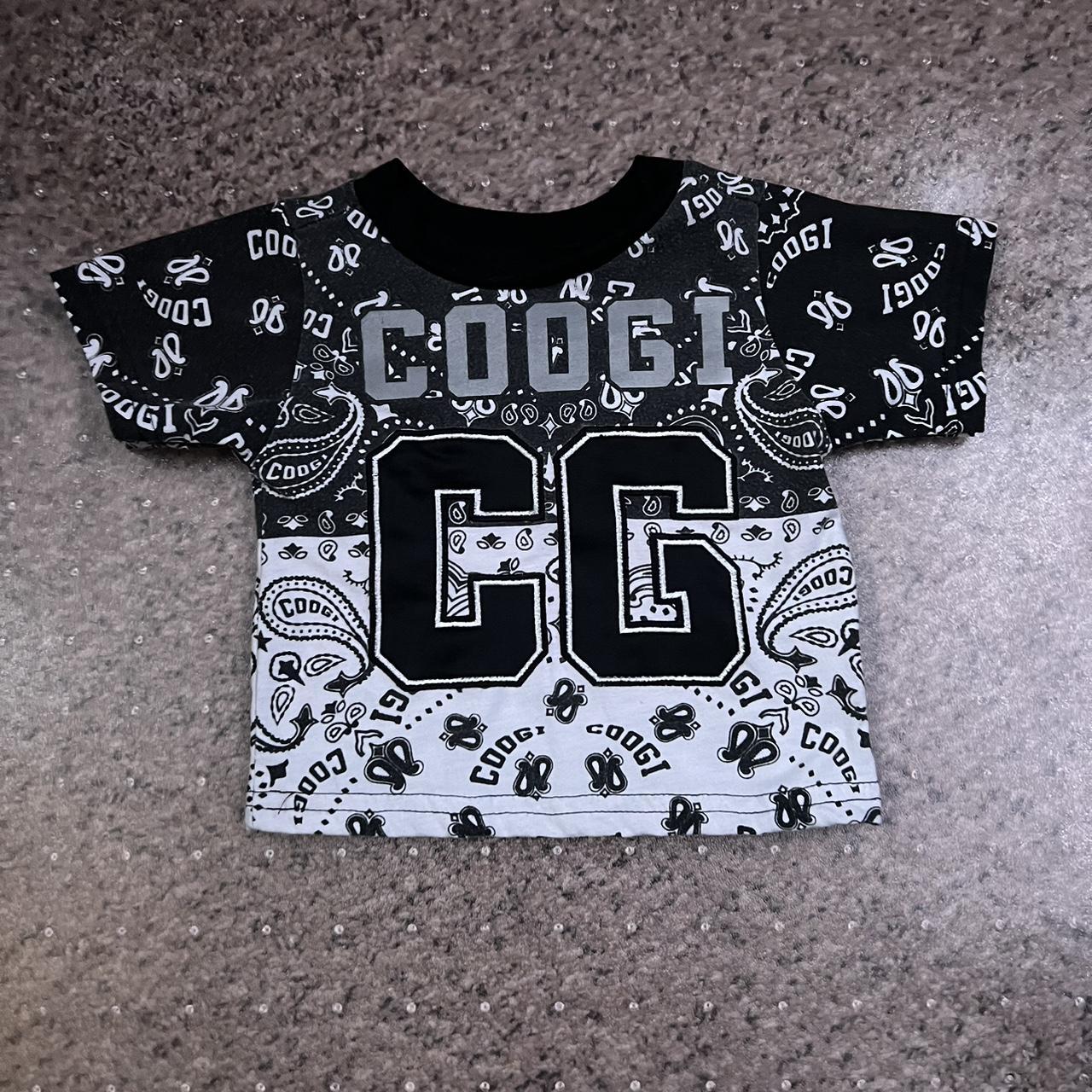 Baby coogi shirt age 3/6 months gently used no flaws - Depop