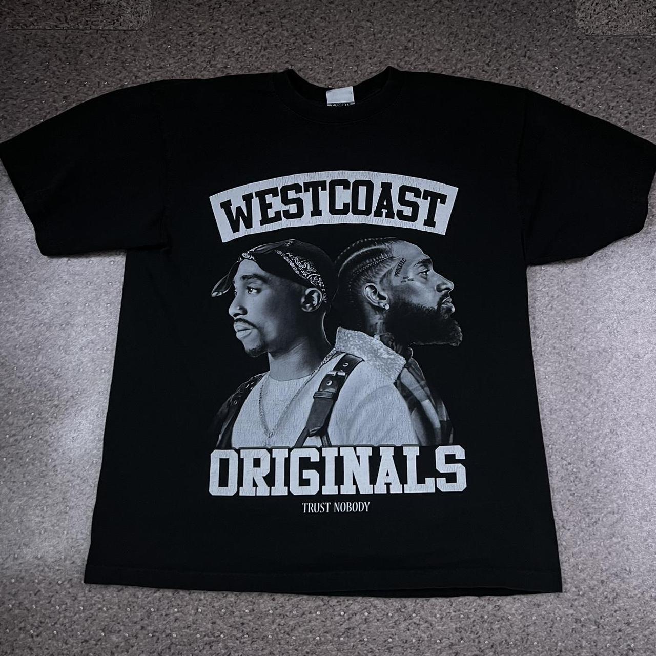 Westcoast Originals Tupac and Nipsey Hussle... - Depop