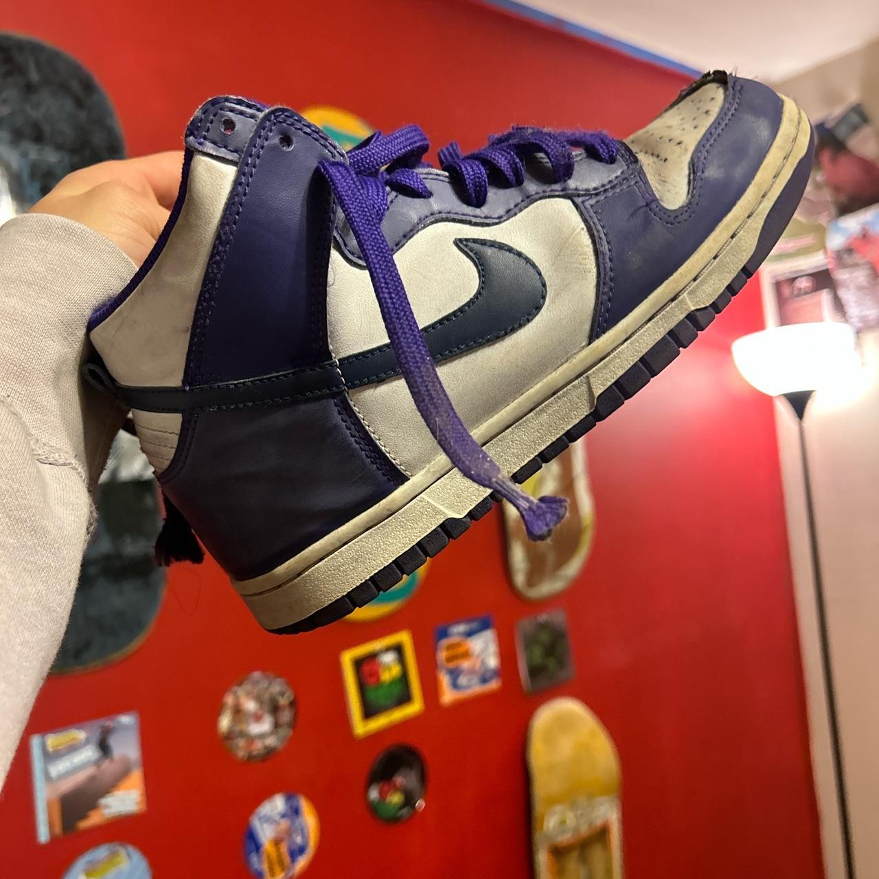 beat purple dunks 5.5 - Depop