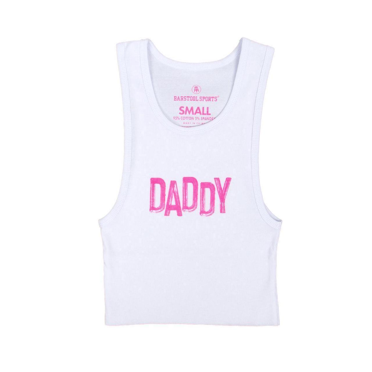 chd “DADDY” crop top OG call her daddy merch worn once - Depop