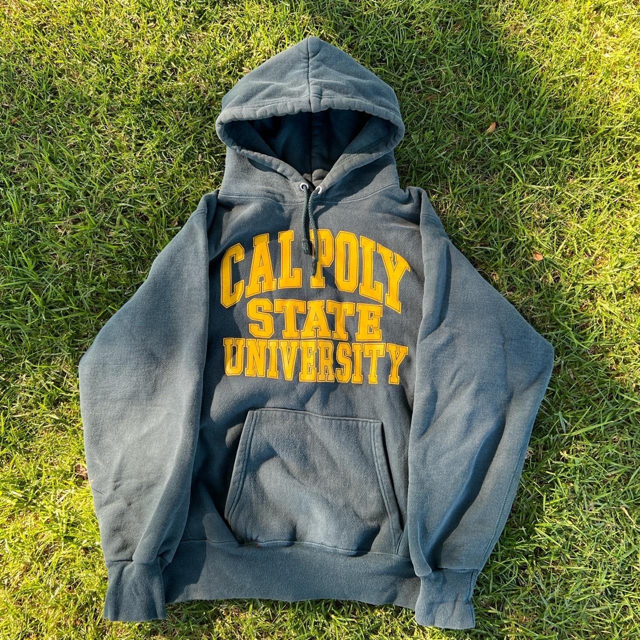 CAL POLY STATE UNIVERSITY hoodie size M this hoodie... - Depop