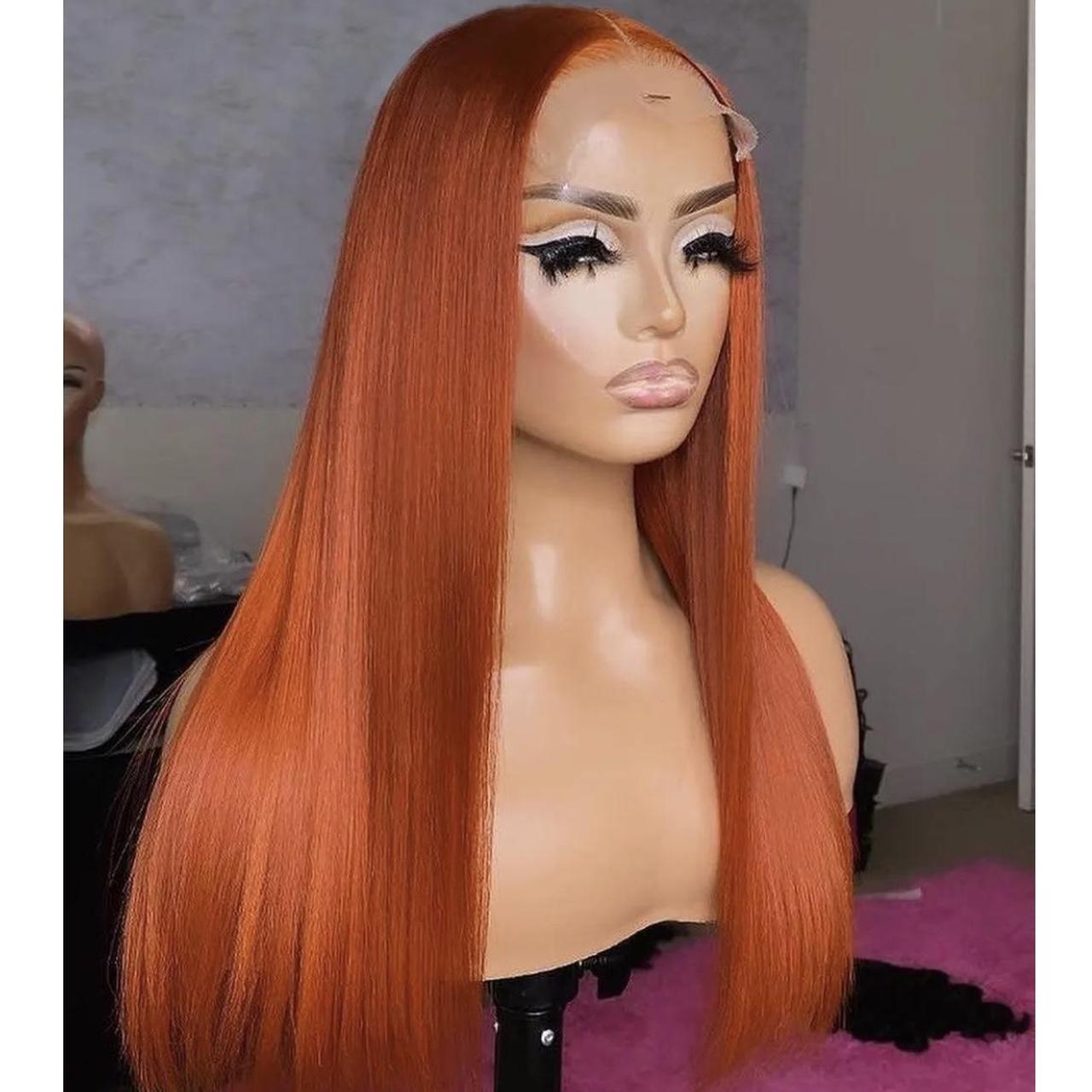22 inch Transparent 13x6 Lace Frontal Wig Ginger... - Depop
