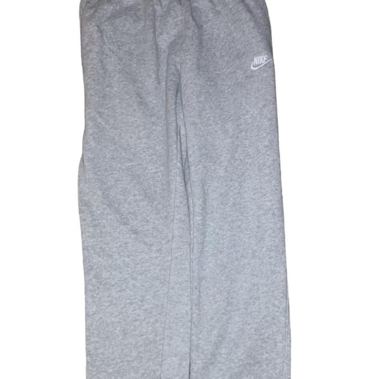 Grey nike uncuffed baggy joggers Tagged as medium... - Depop Grey nike uncuffed baggy joggers Tagged as medium... - Depop