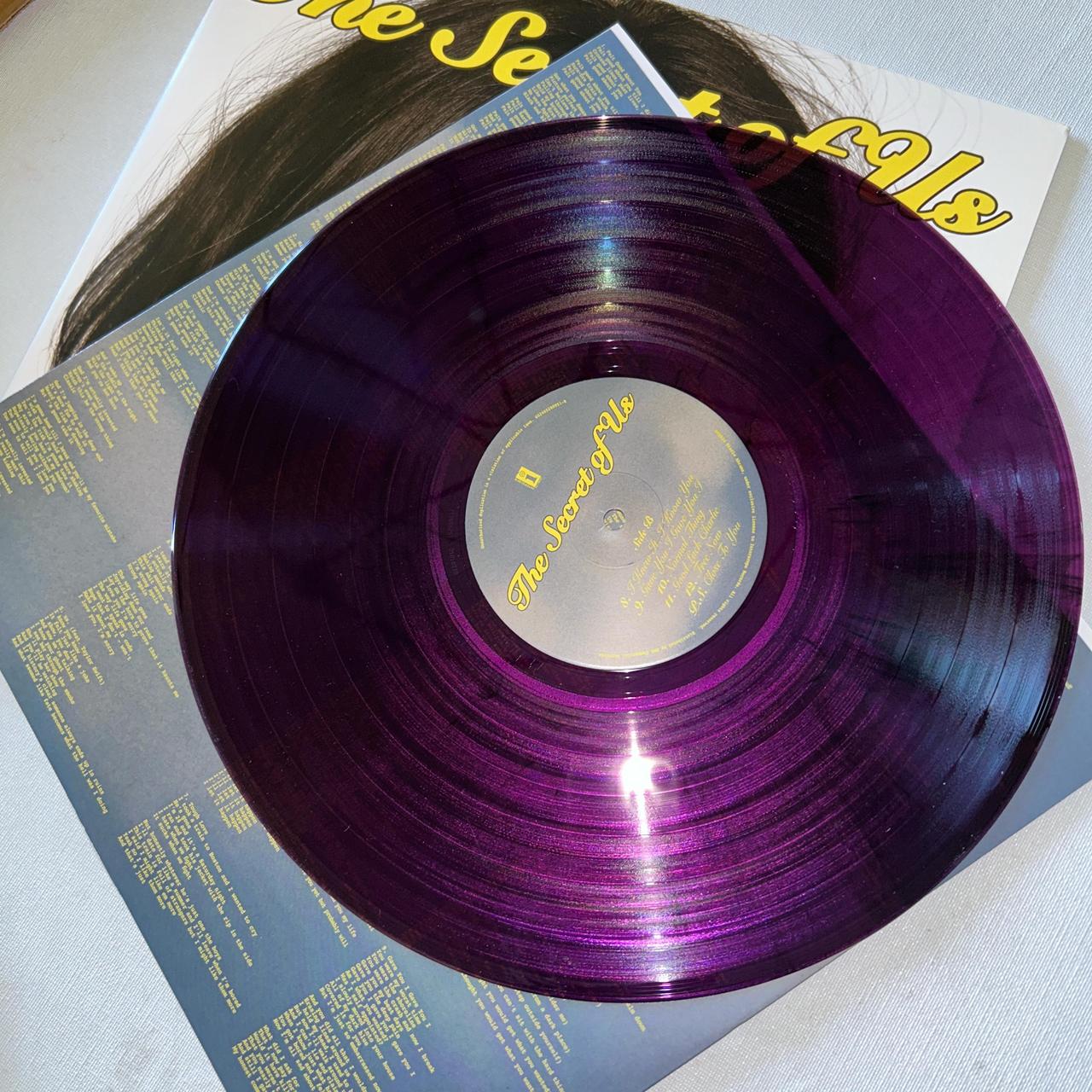 signed gracie abrams vinyl brand new purple edition... - Depop
