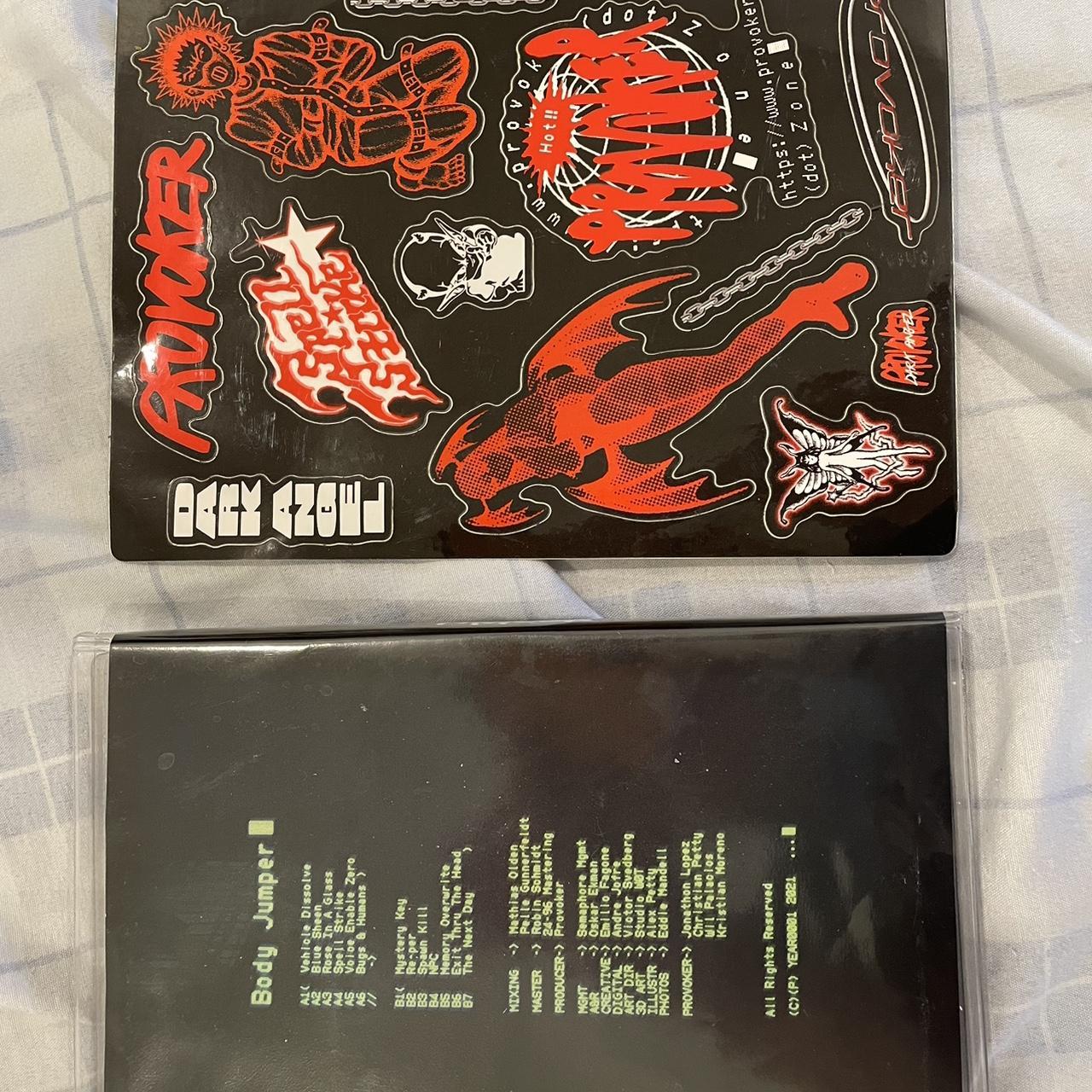Provoker tape and sticker pack . Bought it on their... - Depop