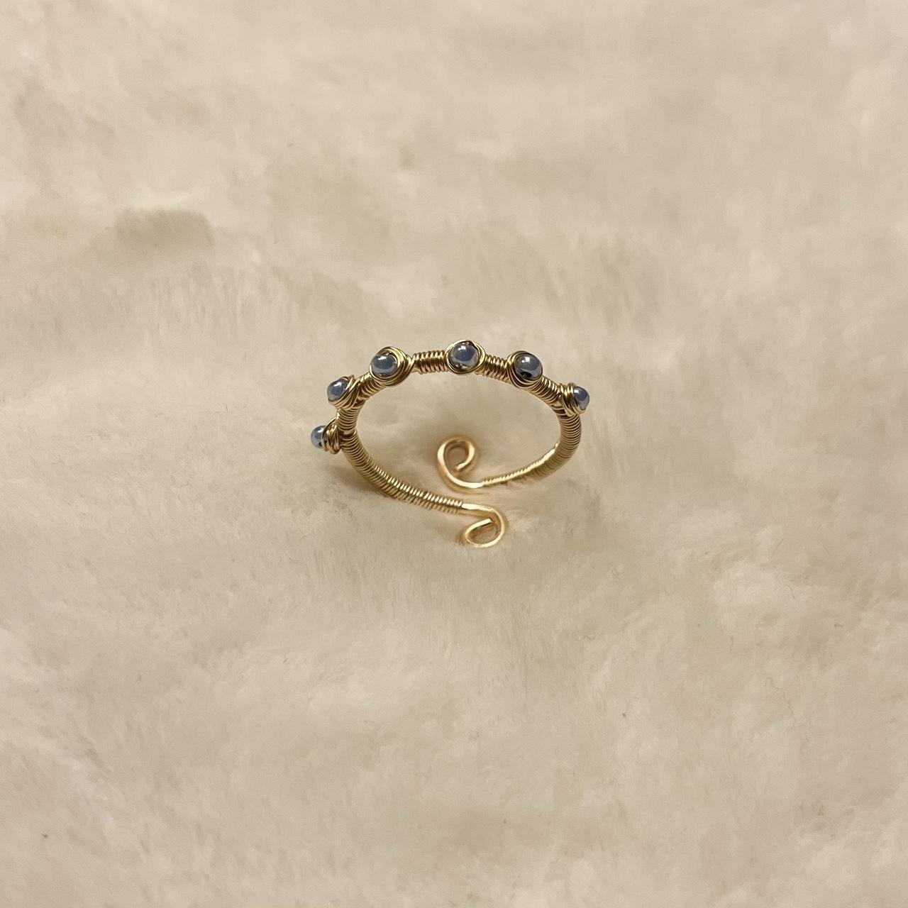 Handmade Gold Wire Ring ・ ・ ・ ・ ・ ・ ・ ... | Depop