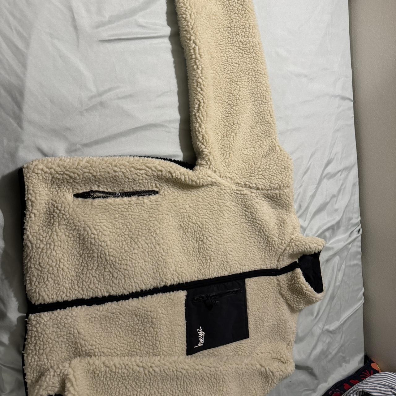 Stussy 8 ball reversible fleece *REP* Rep I bought... - Depop