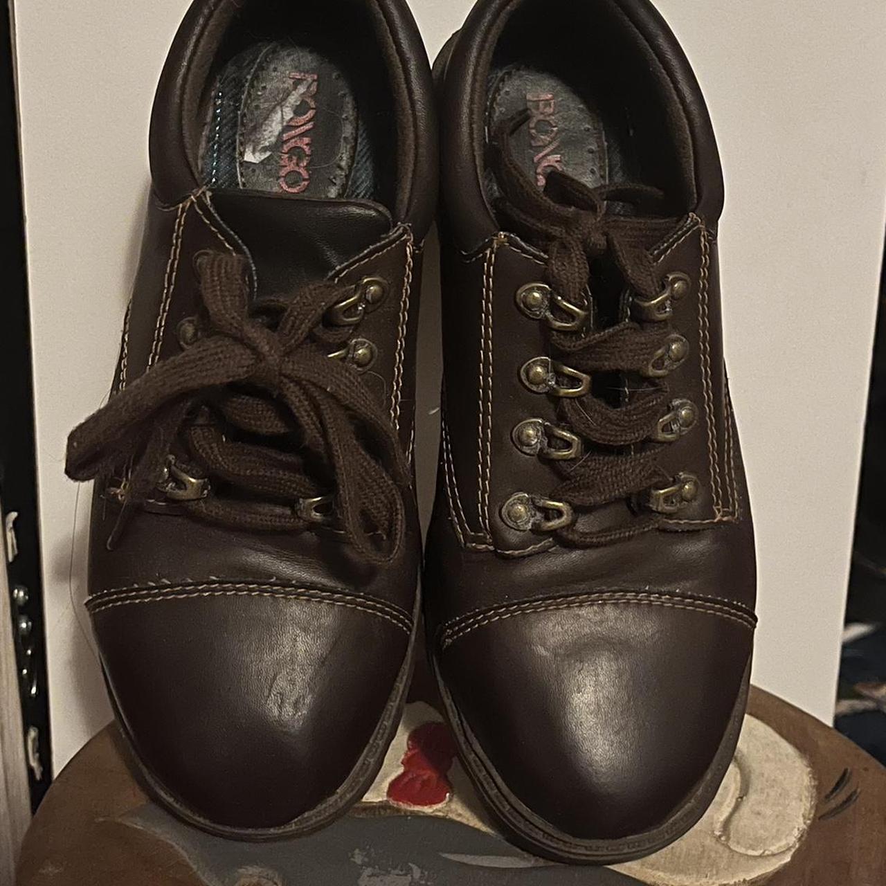 Brown Oxfords Bongo Oxford shoes slight wear , not... - Depop
