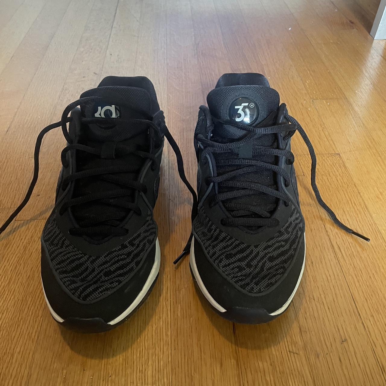 Nike KD 16 black and Navy basketball shoes Lightly... - Depop