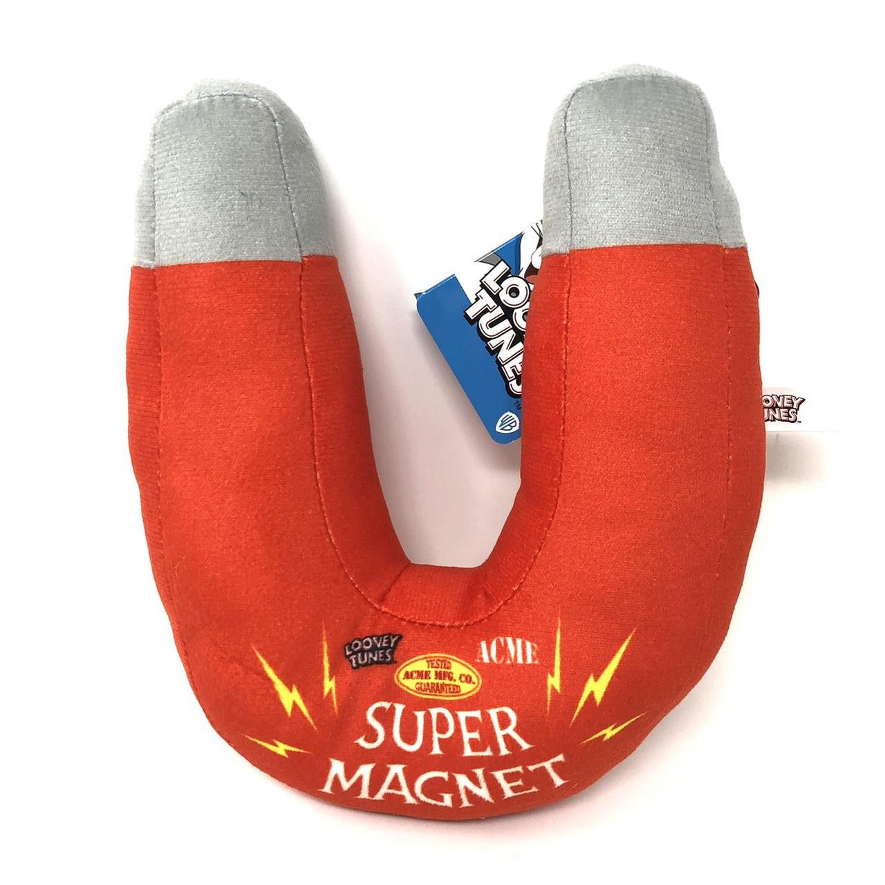 This 8-inch Looney Tunes ACME Super Magnet Plush... - Depop