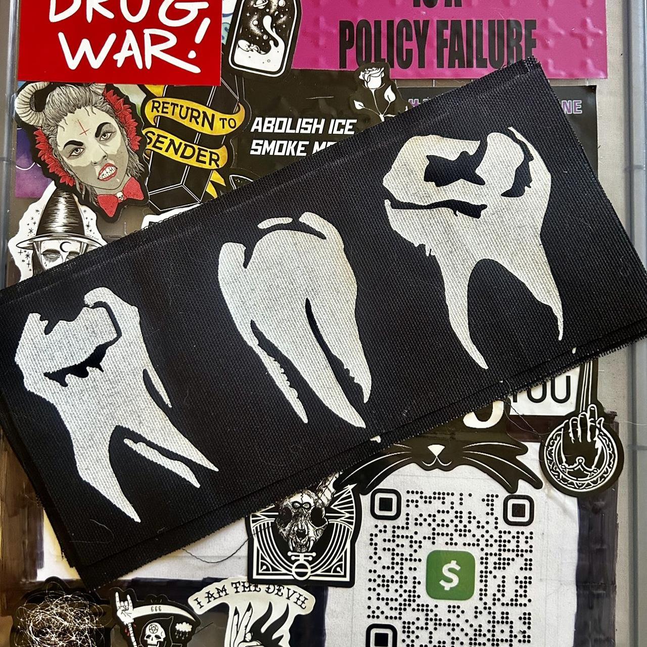 Teeth patch #punk #teeth - Depop