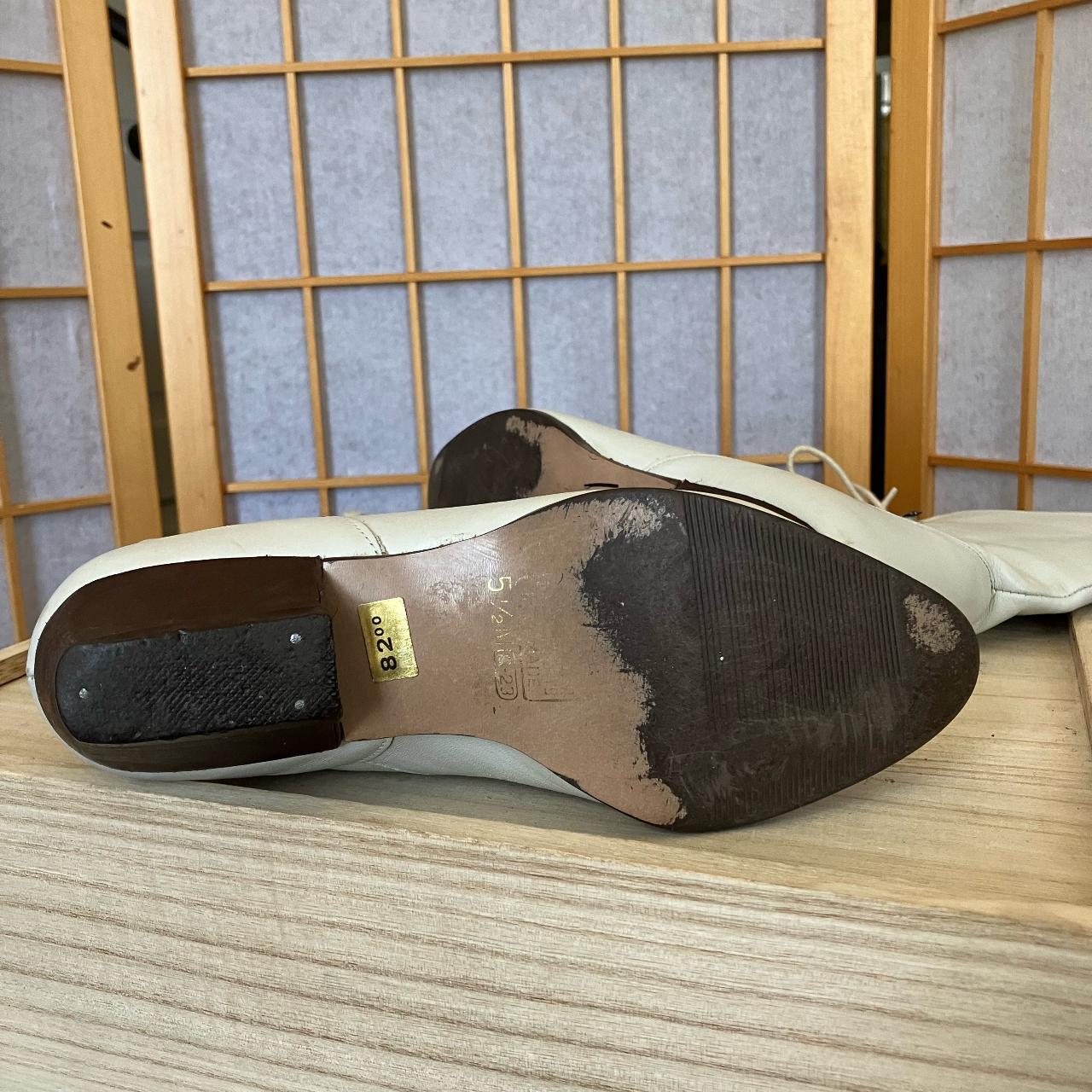 Vintage Victorian lace up shoes 🐇 brand is Buskens... - Depop