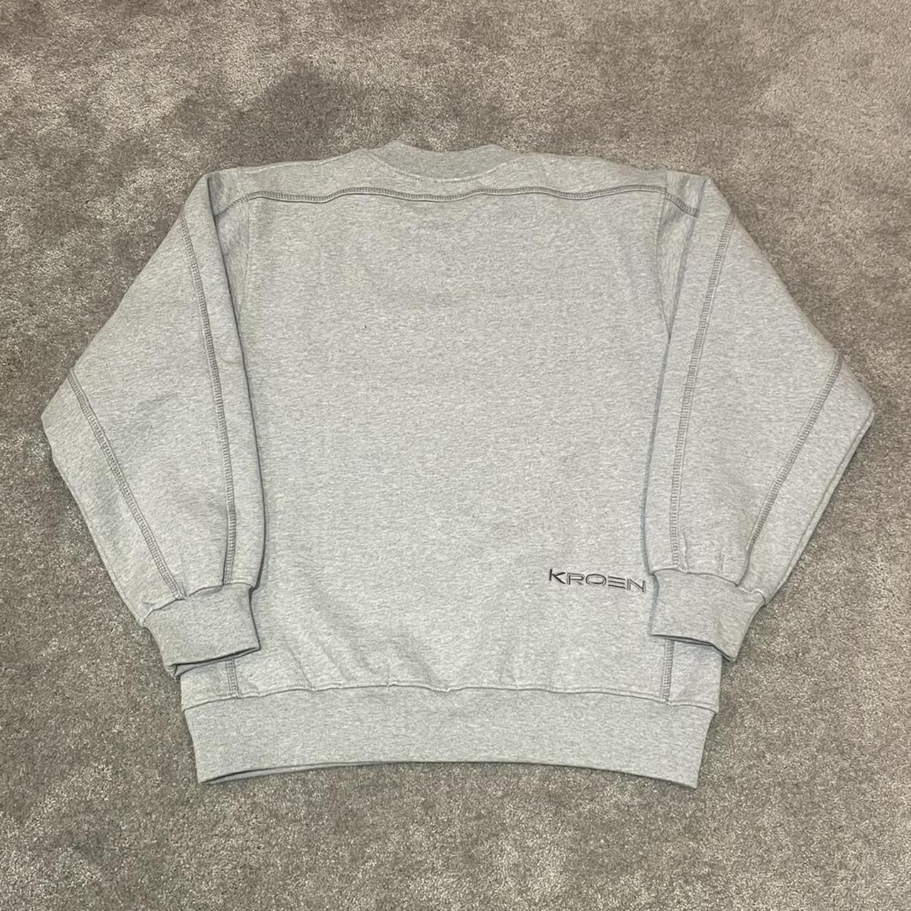 Grey Kroen Winter Tracksuit Jumper Size small... - Depop