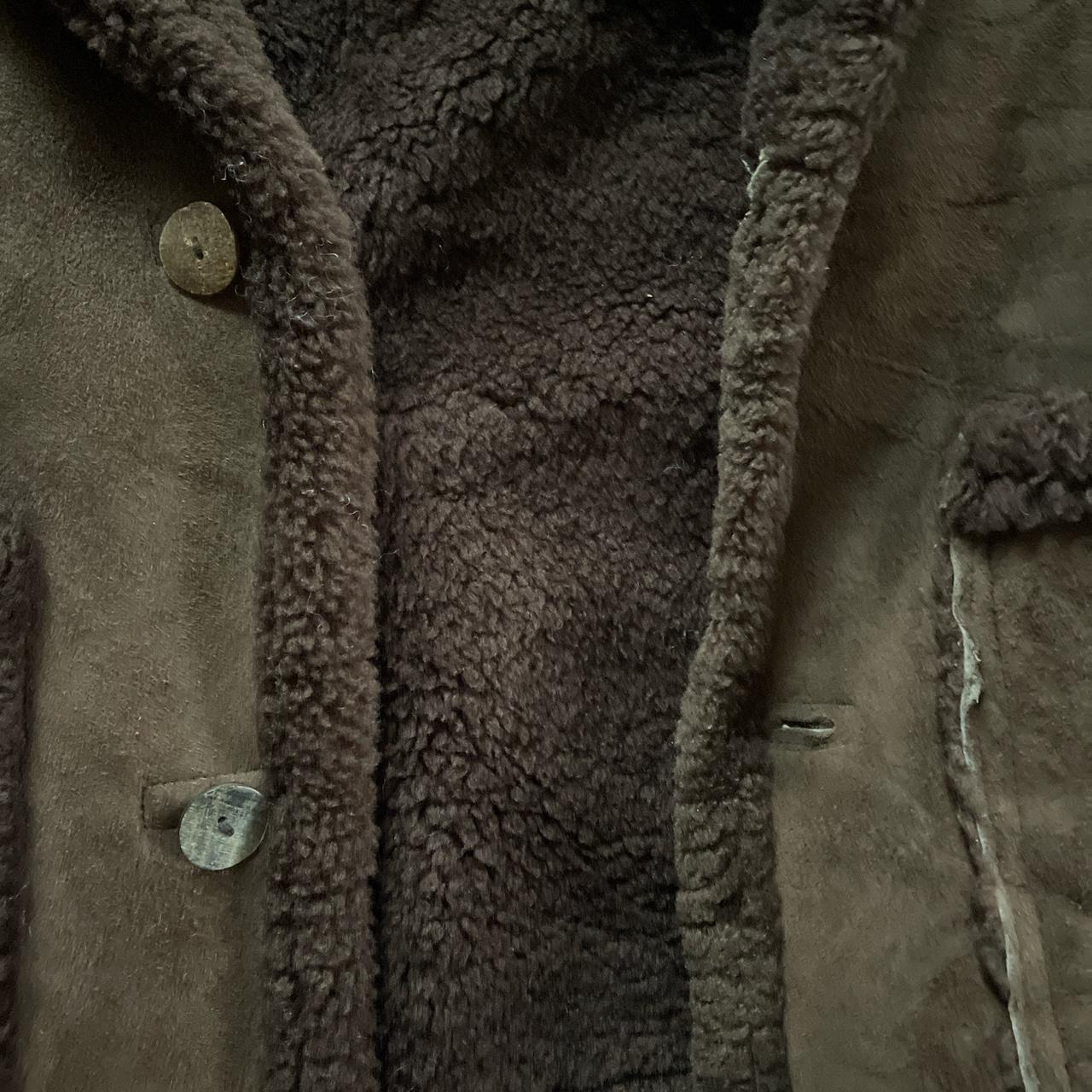 Vintage genuine sheep skin coat! Lovely and warm.... - Depop