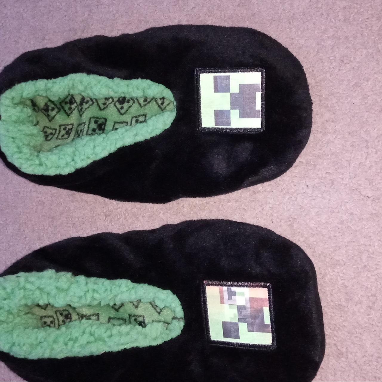 Minecraft slippers. Picture changes I don’t know... - Depop
