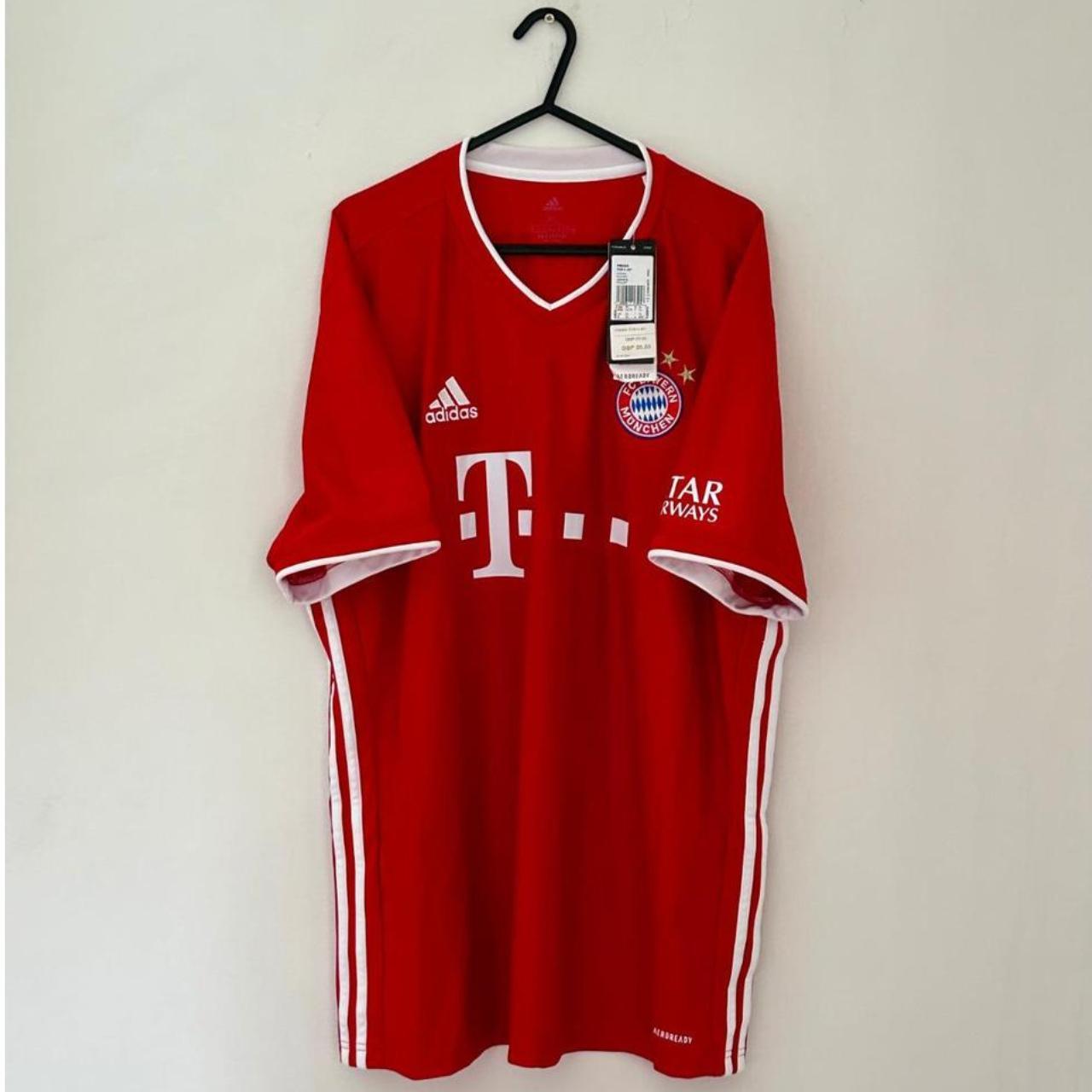 Bayern Munich Home Shirt 2020/21 (XL) BNWT Product... - Depop