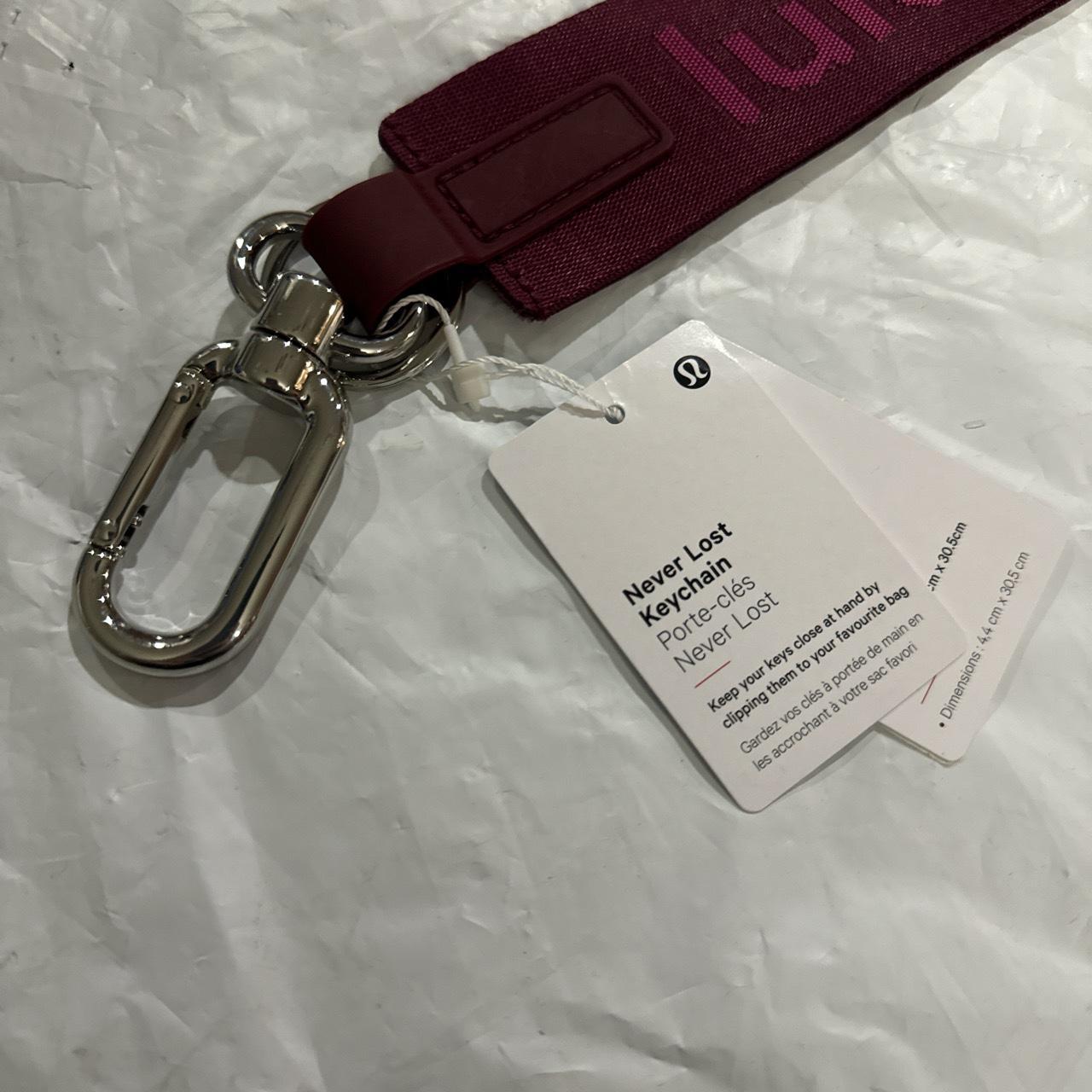 lululemon keychain new with tags #lululemon... - Depop