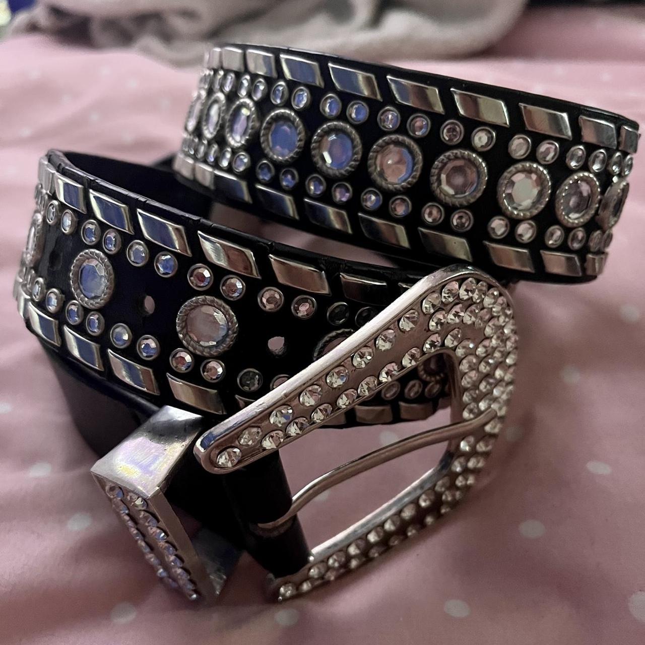 FAKE bb belt very very mint condition 40” long... - Depop