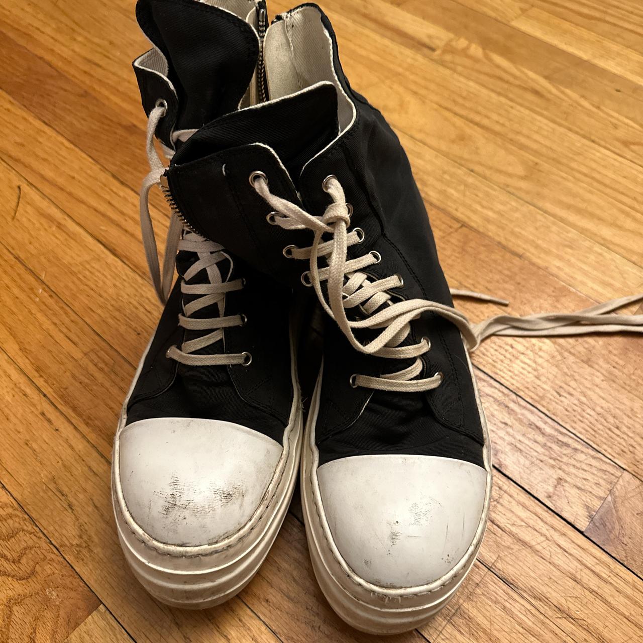 Rick Owens Size 45 Used Flaws shown in pictures - Depop