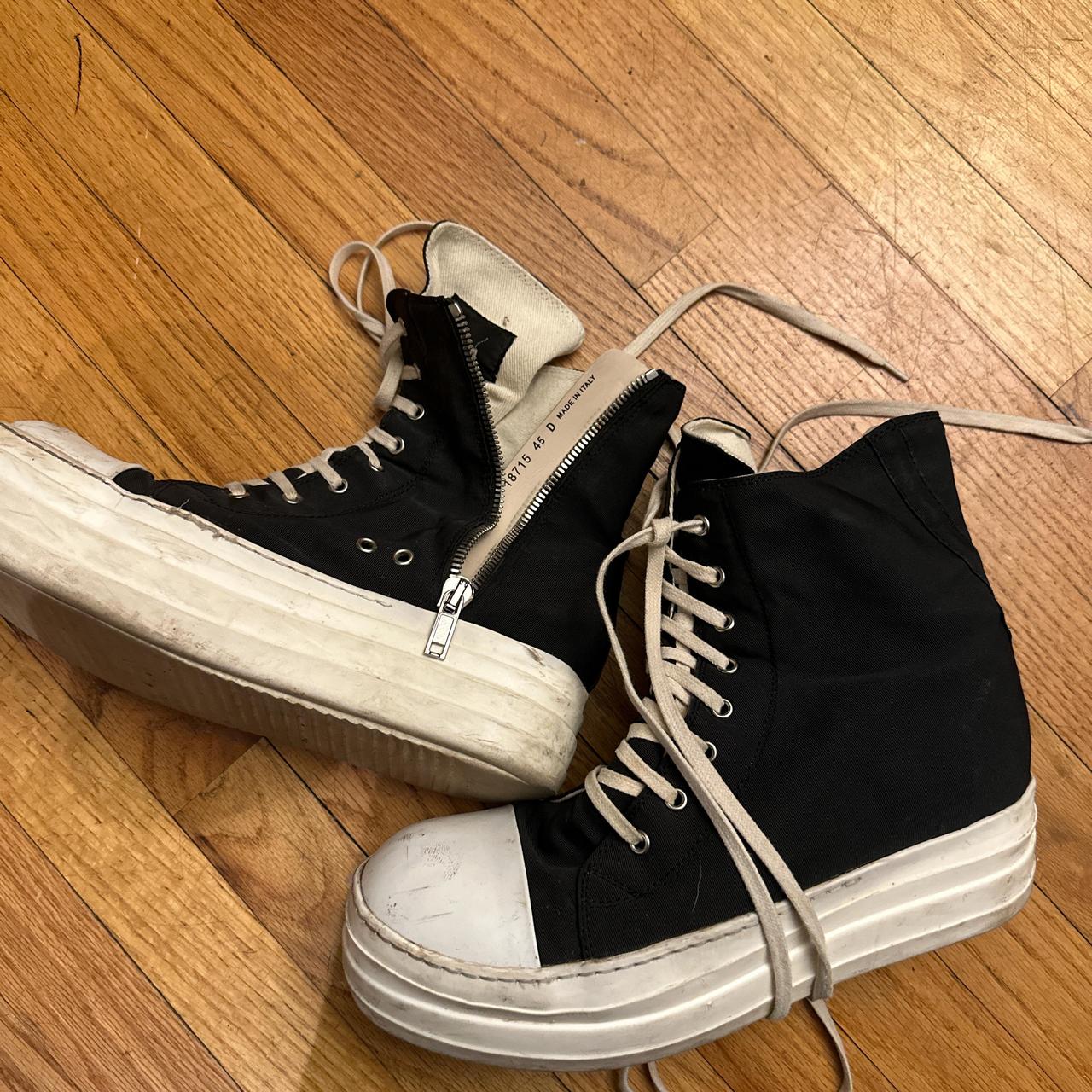 Rick Owens Size 45 Used Flaws shown in pictures - Depop