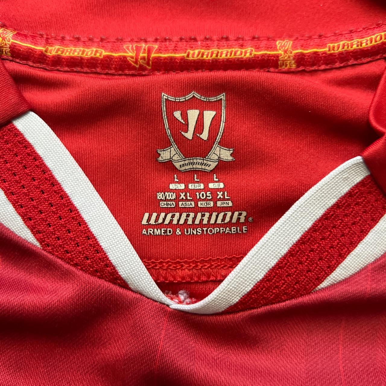 Liverpool 13/14 long-sleeve Steven Gerrard home kit... - Depop