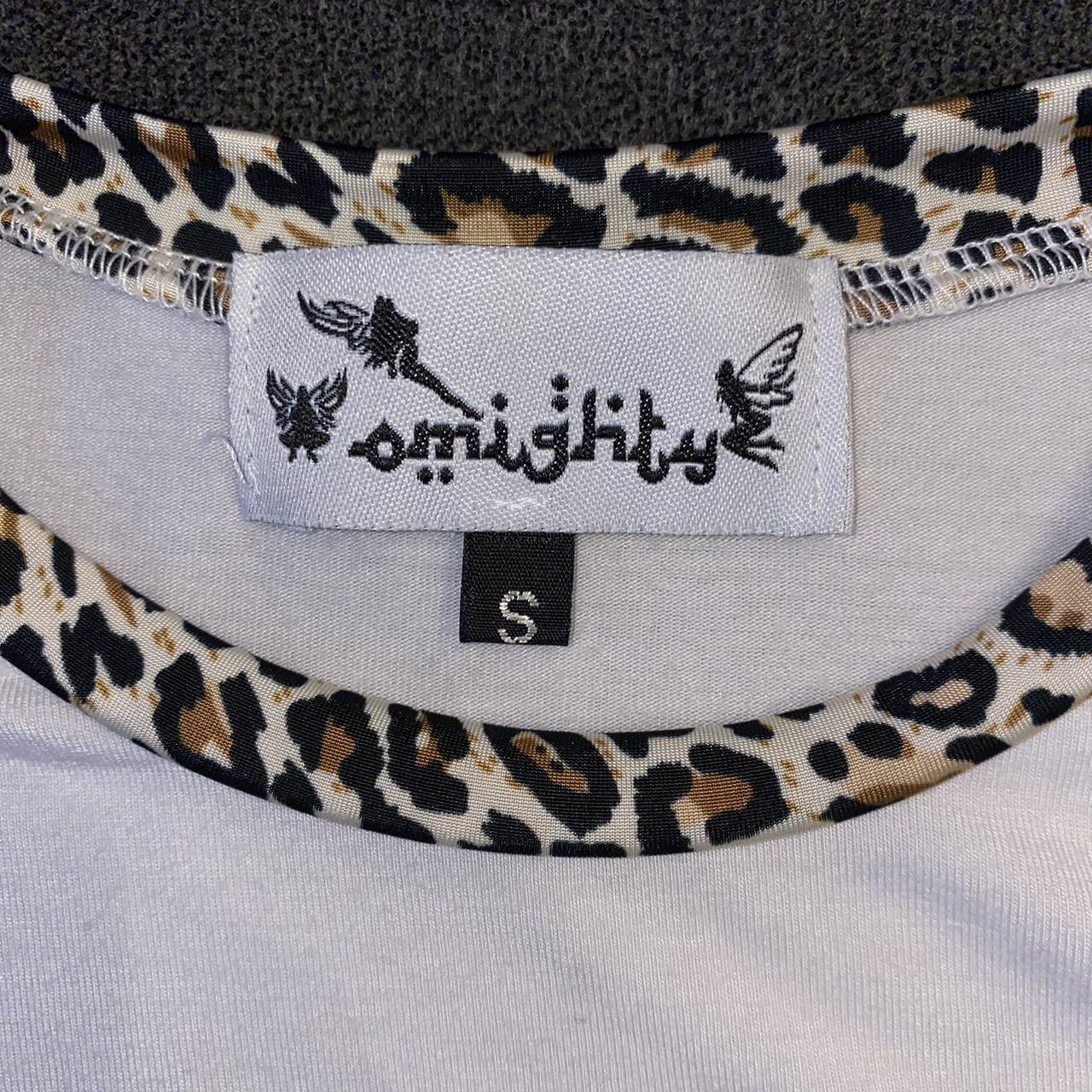 The cutest cowgirl O-MIGHTY top with leopard trim!... - Depop