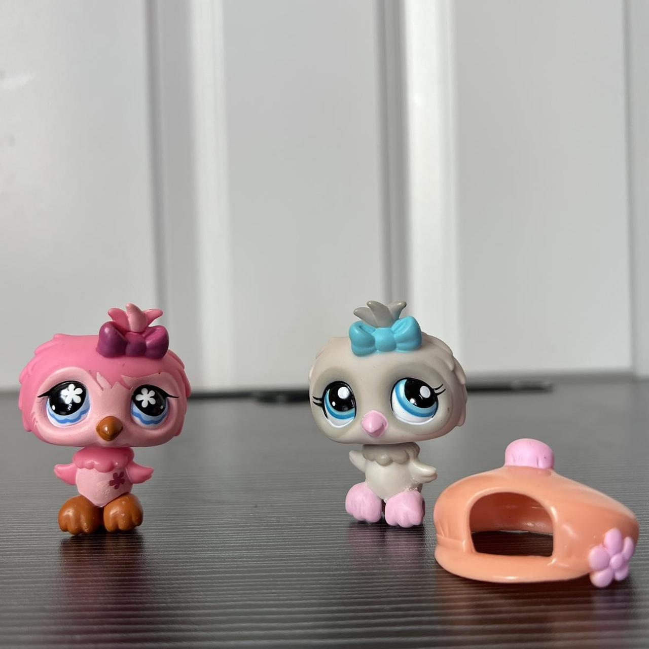 Littlest Pet Shop 1476 Owl *PINK LPS 496 SOLD Used,... - Depop