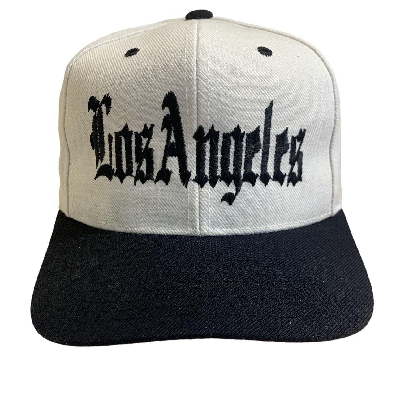 Los Angeles Old English Snapback Hat Vintage NWA... - Depop